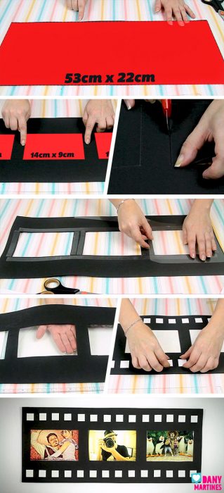 Painel de Fotos Rolo de Filme - Dany Martines