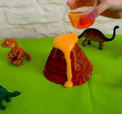 Slime Lava de Vulcão - Dany Martines