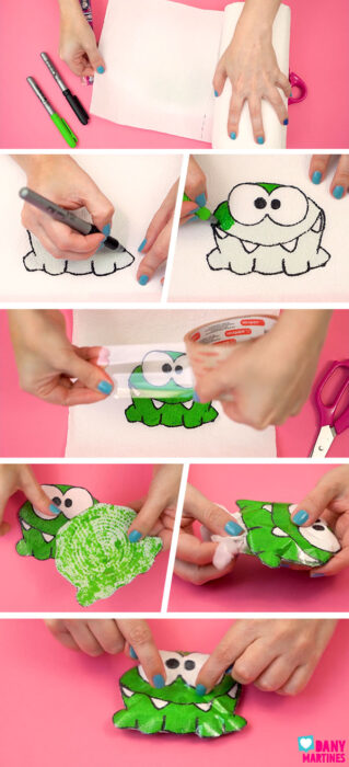 Paper Squishy Om Nom - Dany Martines