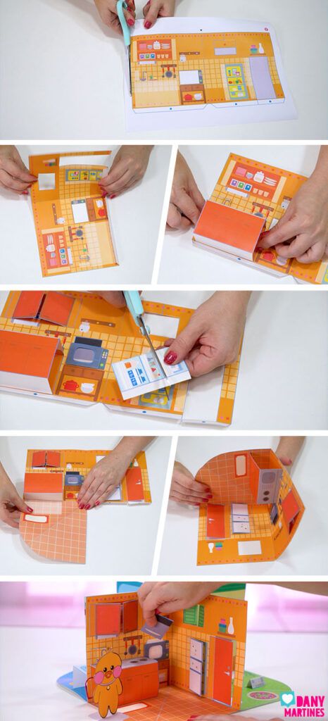 Casa de Papel do Paper Duck - Cozinha - Dany Martines