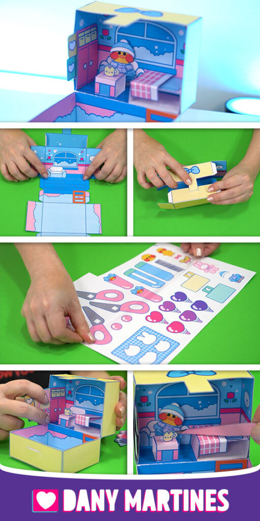 Casa Caixa do Paper Duck - Dany Martines